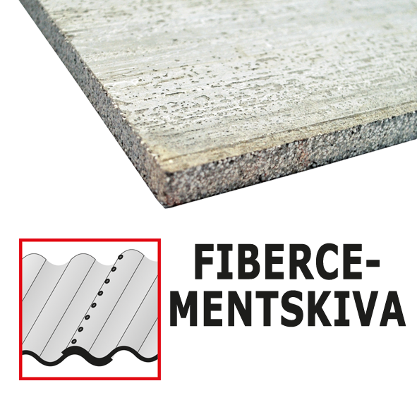 Fibercementskiva S – Tecos Sverige